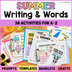 Summer End of Year Writing Prompt, Opinion, Creative, Poem Activities,
