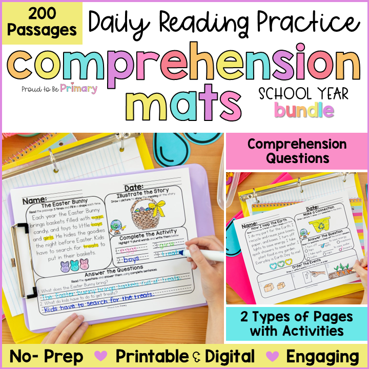 Reading Comprehension Skills Worksheets Reading Comprehension