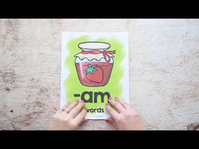 Word Family Short Vowel CVC and CVCC Activities for Kids