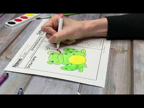 Spring Directed Drawings for April | How to Draw Easter bunny, earth,