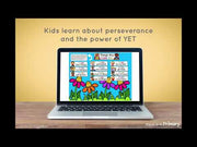 Growth Mindset Brain Digital Lesson Slides & Activities, Posters, Sort