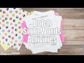 Dolch Sight Words Program BUNDLE (Pre-Primer to Third Grade)