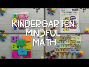 Kindergarten Math Curriculum Centers Worksheets Assessments - 100 Kind