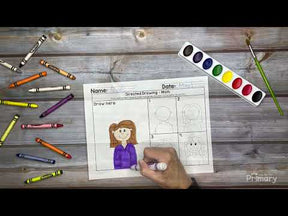 Spring Directed Drawings - How to Draw Mom for Mother’s Day, butterfly