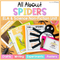 All About Spiders Unit, Writing Activities, Parts of a Spider, Craft,
