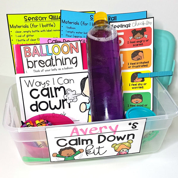 Self-Regulation, Calm Down Kit, & Self-Esteem K-2 – Proud to be Primary