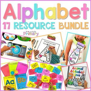 Alphabet Activities - HUGE Bundle of 17 Resources – Proud to be Primary