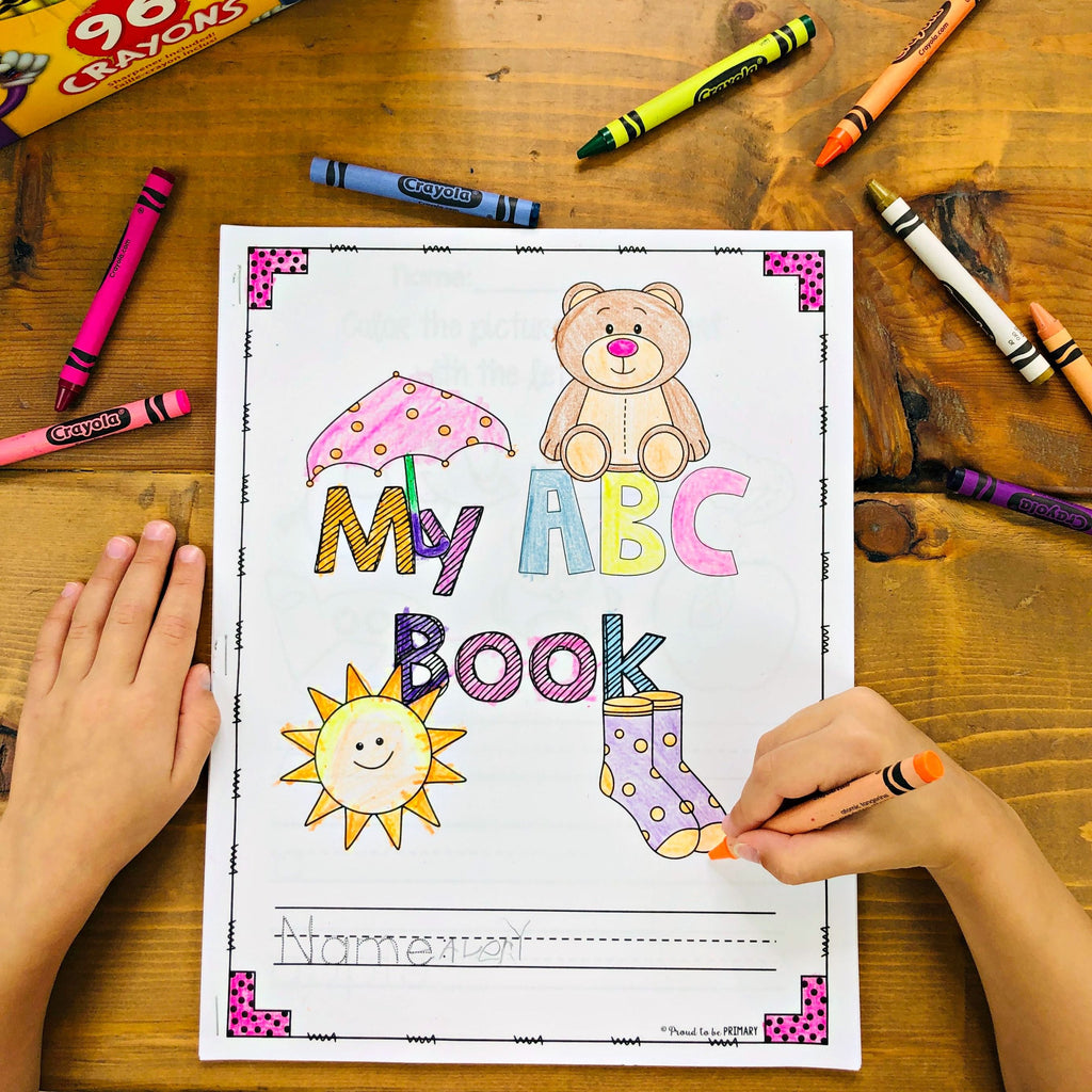 Alphabet Coloring Book – Proud to be Primary