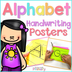 Alphabet Handwriting Posters