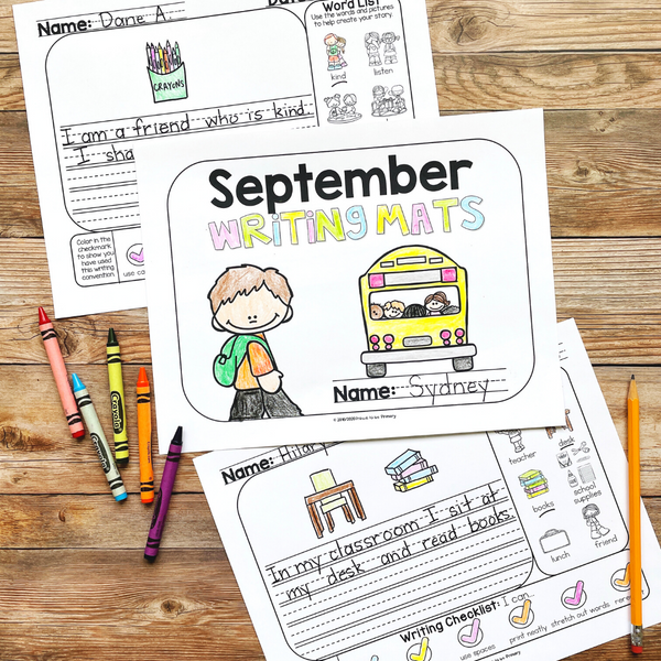 Writing Prompts Practice Mats BUNDLE – Proud to be Primary