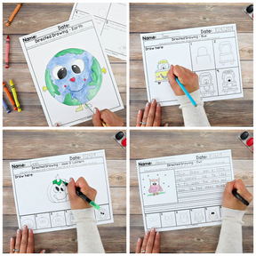 Directed Drawing Art & Writing Activities Bundle + Free Calendar