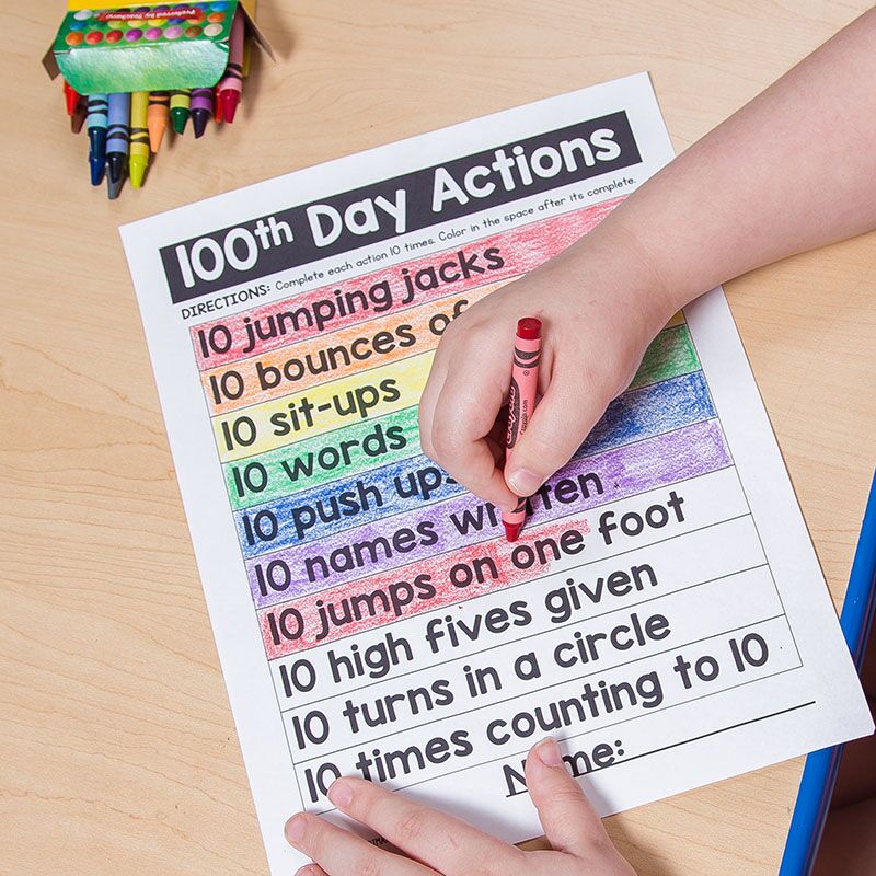 Counting to 100 - Kindergarten Mindful Math – Proud to be Primary