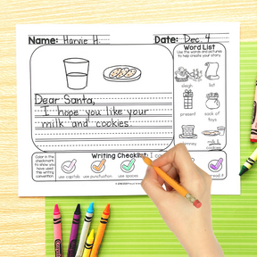 Writing Prompts Practice for December