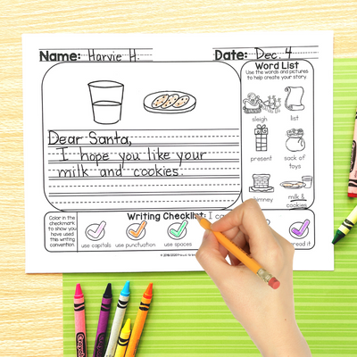 Writing Prompts Practice for December