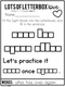 Dolch Sight Word Spelling Letter Formation Practice Sheets Worksheets