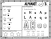 Guided Reading Comprehension Alphabet Checks