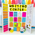 Writing Center for Kindergarten, First, and Second Grade Classrooms