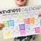 Kindness Classroom Challenge + Calendars - Social Emotional Learning S