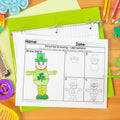 Spring Directed Drawings for March | How to draw a leprechaun, rainbow