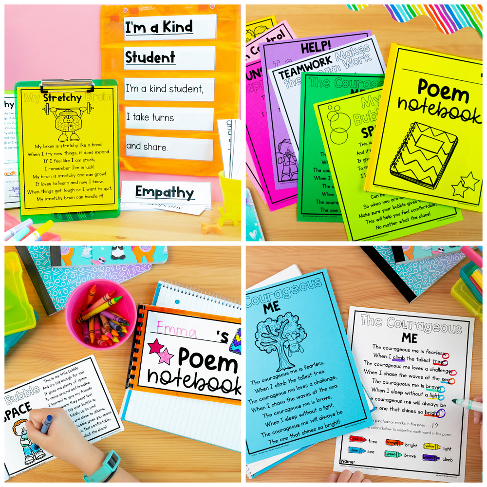 Social-Emotional Learning Poems and Activities