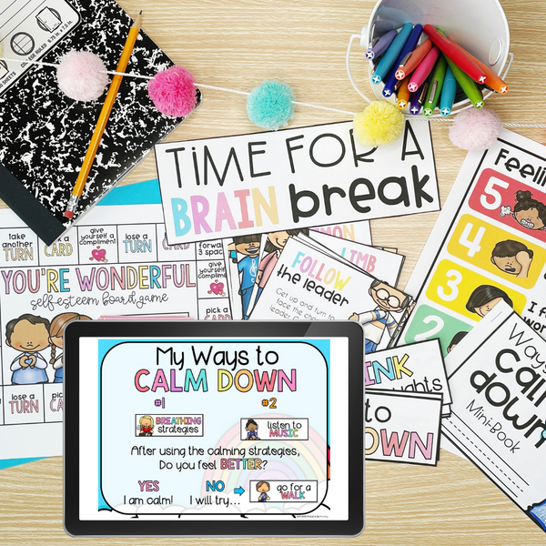 Digital Self-Regulation K-2 Lessons & Social Emotional Learning ...