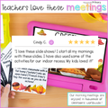November Thanksgiving Fall SEL Morning Meeting Google Slides Activitie