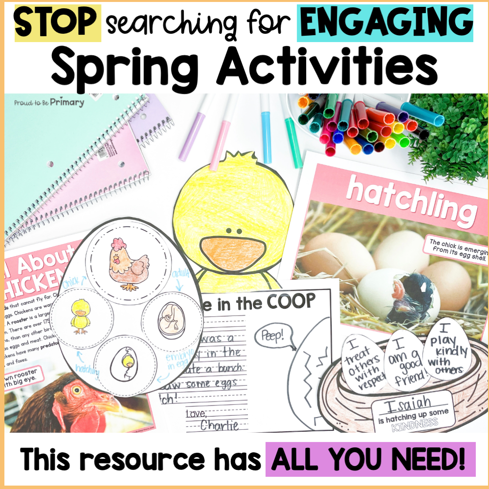 Spring Life Science BUNDLE – Proud to be Primary