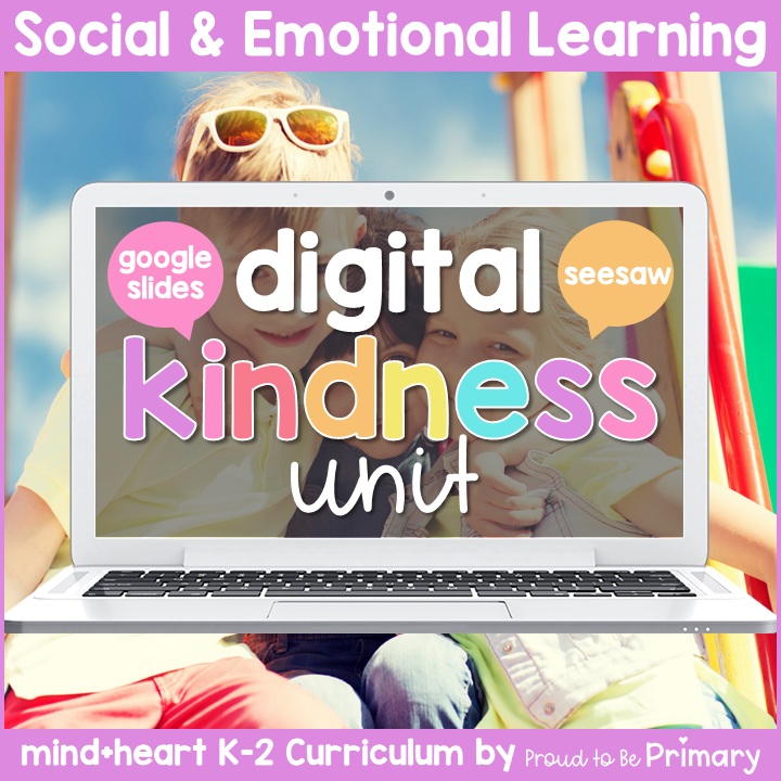 Kindness & Bucket Fillers DIGITAL K-2 - Google & Seesaw Activities