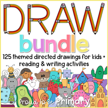 125 Themed Directed Drawings & Reading and Writing Activities