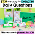 Christmas December Question of the Day Student Survey Conversation Sta