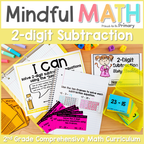2-Digit Subtraction unit for Second Grade math
