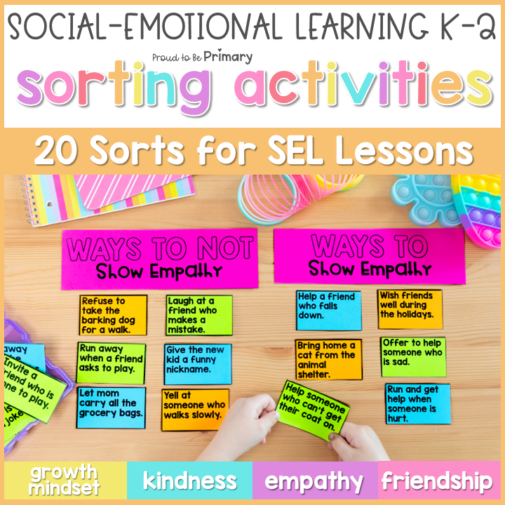 20 Sorting Activities for SEL Lessons – Proud to be Primary