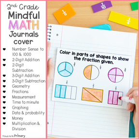 2nd Grade Math Word Problems Interactive Journal Prompts Small Group A