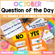Fall October Question of the Day Student Survey & Conversation Starter