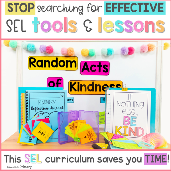 Kindness Gratitude Activity Lesson - Random Acts of Kindness Day Week