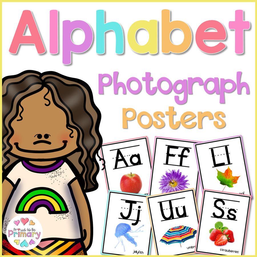 Alphabet Photograph Posters