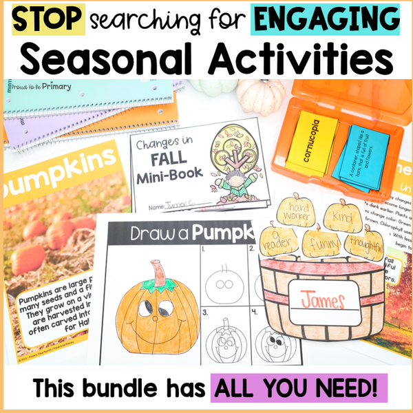 Seasons Non-Fiction ELA & Science {Fall, Winter, Spring, Summer} BUNDL ...