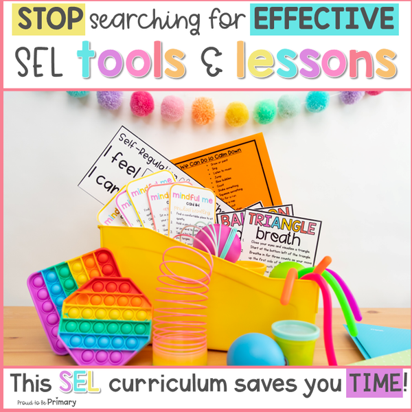 Self Management & Mindfulness 3-5 - Social Emotional Learning Curricul ...