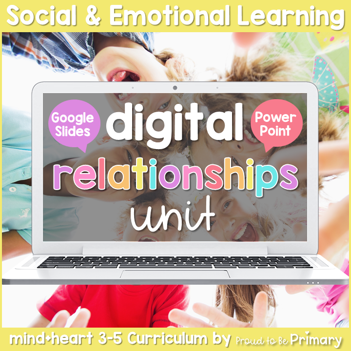 Friendship & Relationships DIGITAL Grades 3-5 Google & PowerPoint Acti