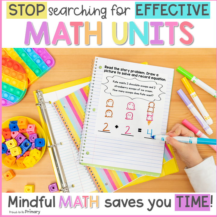 Addition to Ten Math Unit for Kindergarten – Proud to be Primary