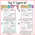 Poem of the Week Poetry Activity Mats for December