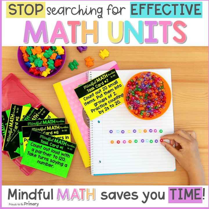 Numbers to 100 & 120 {Place Value, Skip Counting} - First Grade Mindfu ...