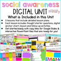 Social Awareness DIGITAL Grades 3-5 Google & PowerPoint Activities
