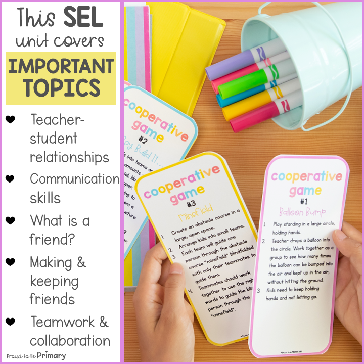 Friendship & Relationships - 3-5 SEL & Character Education Curriculum ...