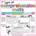 February Reading Comprehension Passages: Daily Comprehension Mats