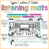 Listening Activities for Back to School (August or September)