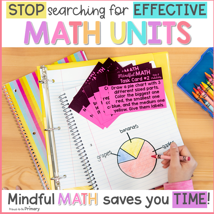 Data, Graphing, & Probability - Second Grade Mindful Math – Proud to be ...