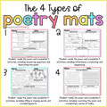 Poem of the Week Poetry Activity Mats for May