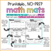 Math Review Worksheets Bundle for First Grade