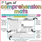 Reading Comprehension Passages Bundle